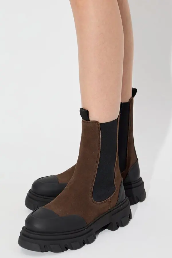 GANNI Ankle Boots - Brown