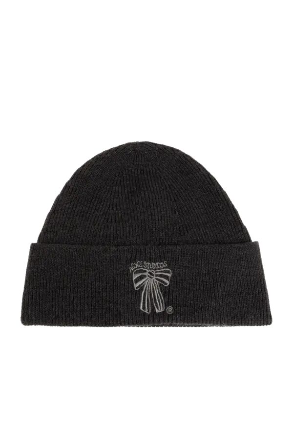 Acne Studios Wool Beanie - Grey