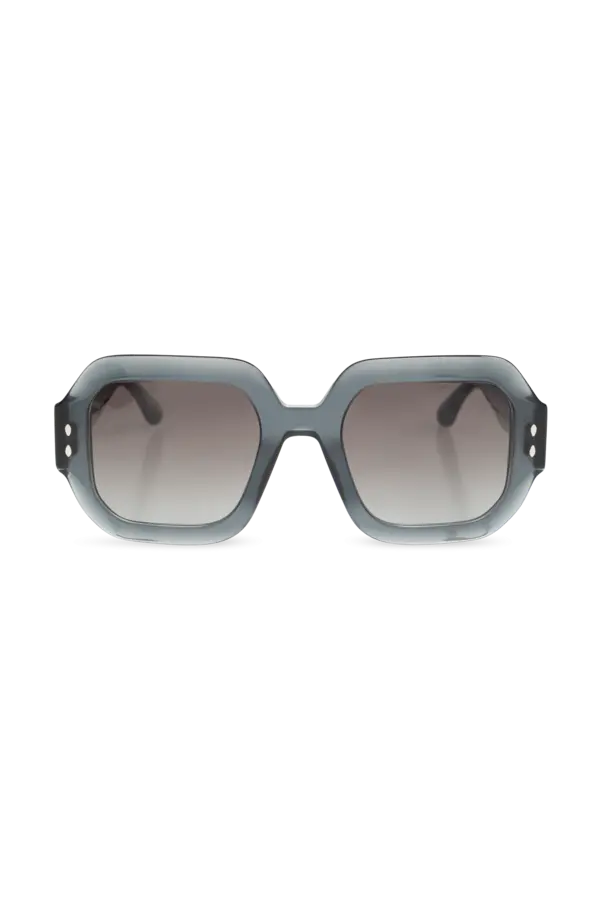 Isabel Marant Geometric Oversized Sunglasses - Grey