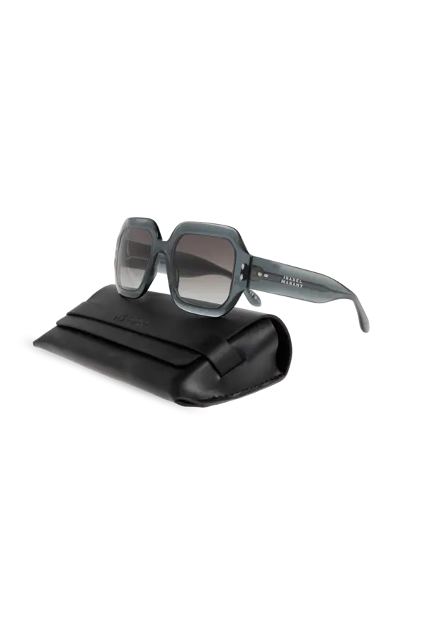 Isabel Marant Geometric Oversized Sunglasses - Grey