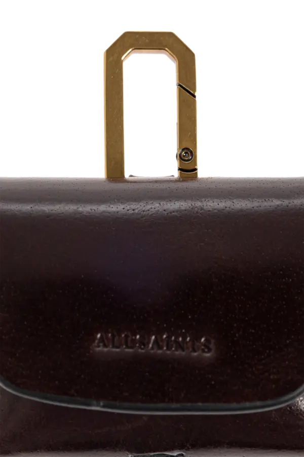 ALLSAINTS Leather Case For Airpods - Brown