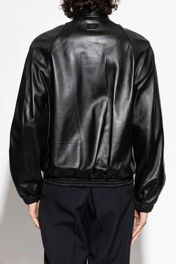 Acne Studios Leather Jacket - Black