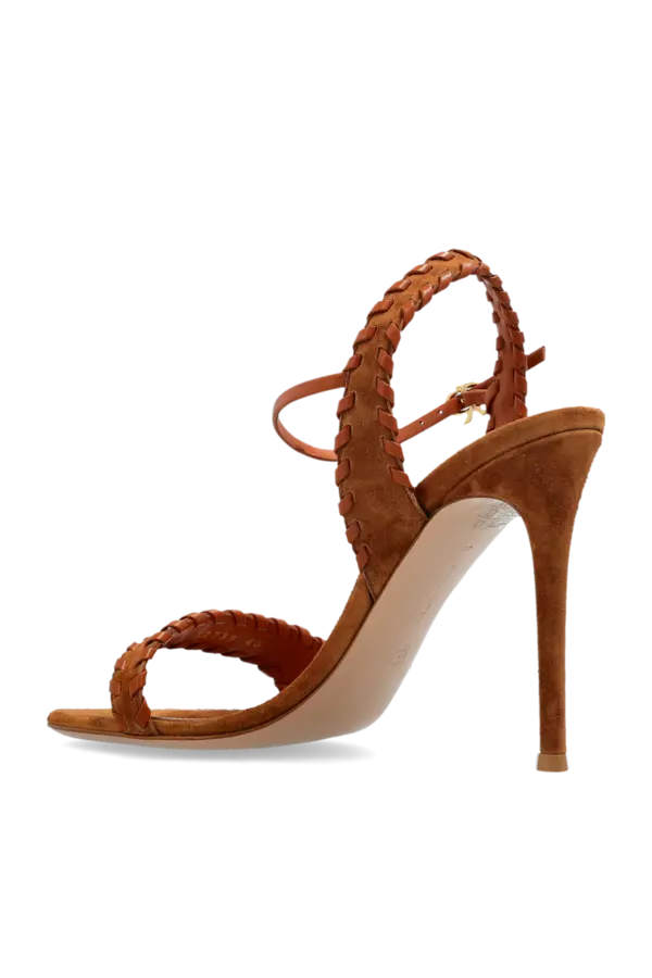 GIANVITO ROSSI Suede Heeled Sandals