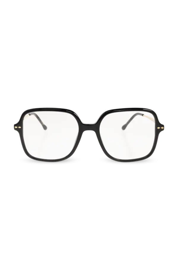 Isabel Marant Square Frame Eyeglasses - Black