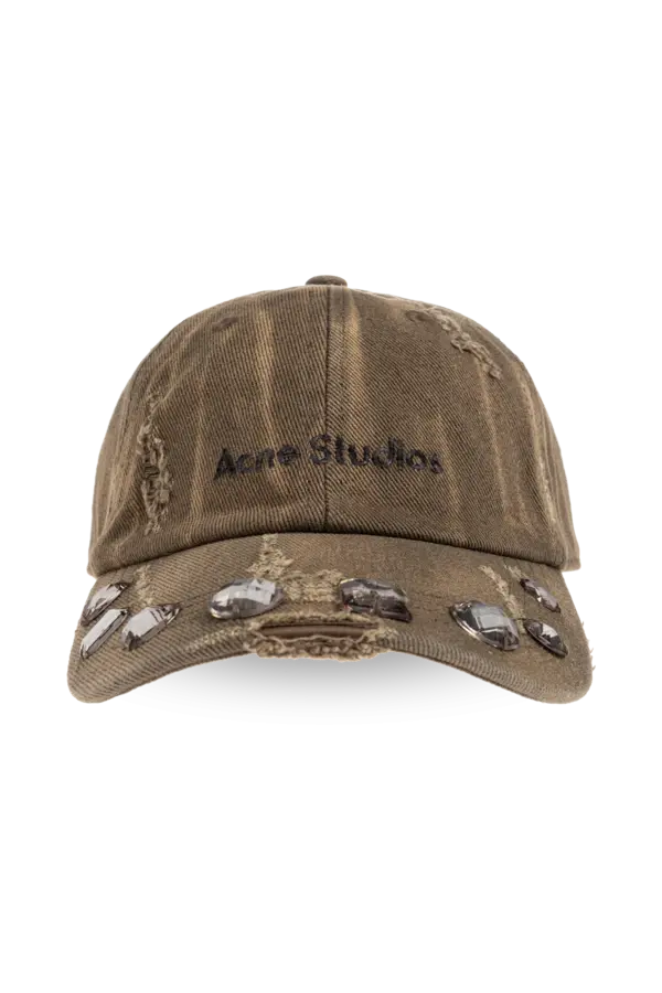 Acne Studios Baseball Cap - Brown