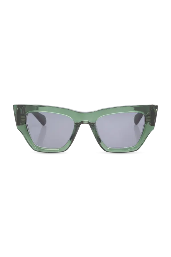 Valentino Garavani V-sette Sunglasses - Green