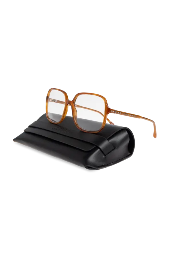 Isabel Marant Square Frame Eyeglasses - Brown