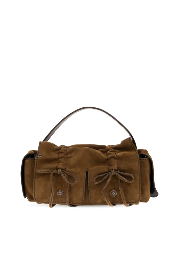 Acne Studios Suede Handbag - Brown