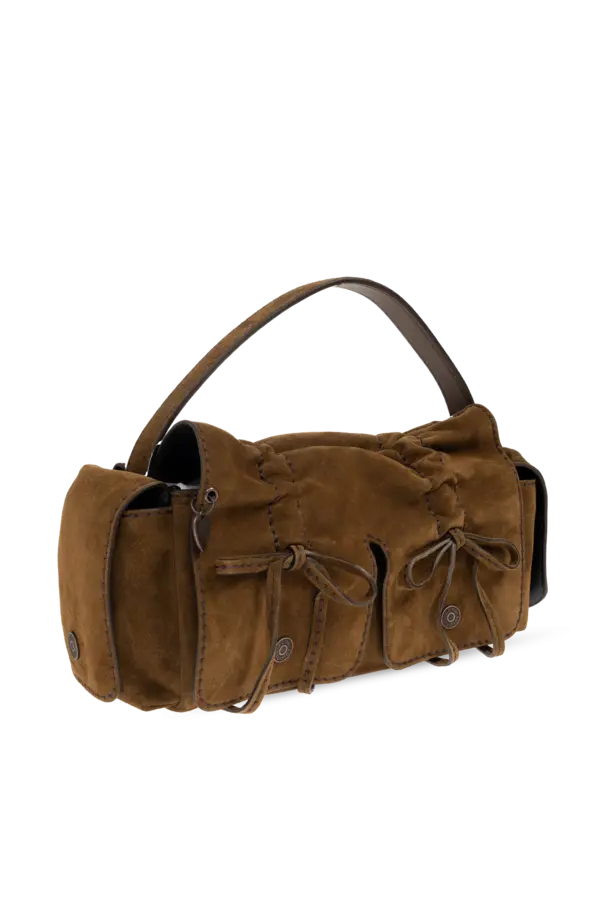 Acne Studios Suede Handbag - Brown