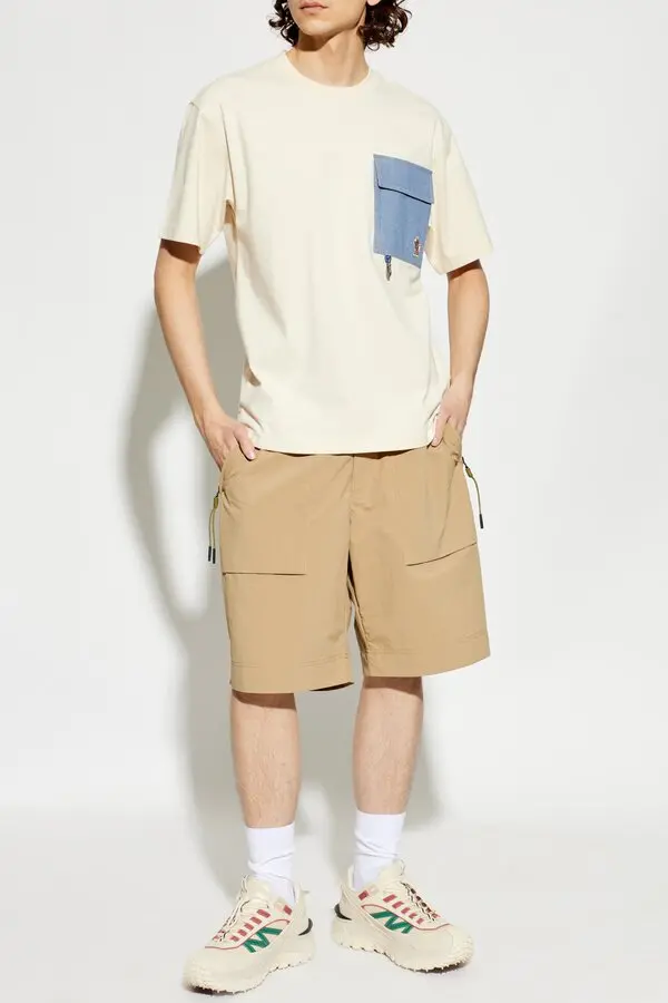 Moncler Day-namic Shorts - Beige
