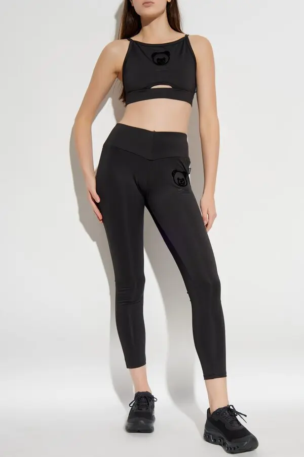 Moschino Lingerie-inspired Camisole Top - Black