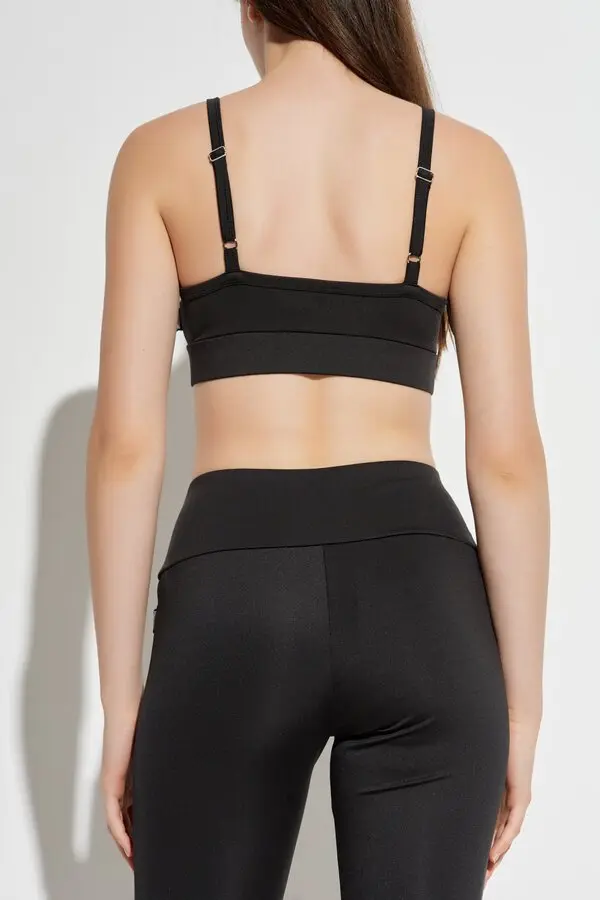 Moschino Lingerie-inspired Camisole Top - Black