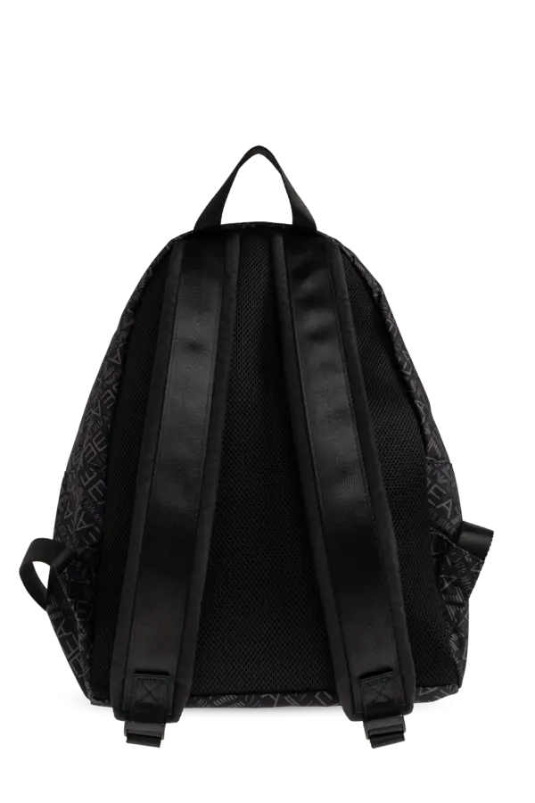 EA7 Monogram Backpack - Black