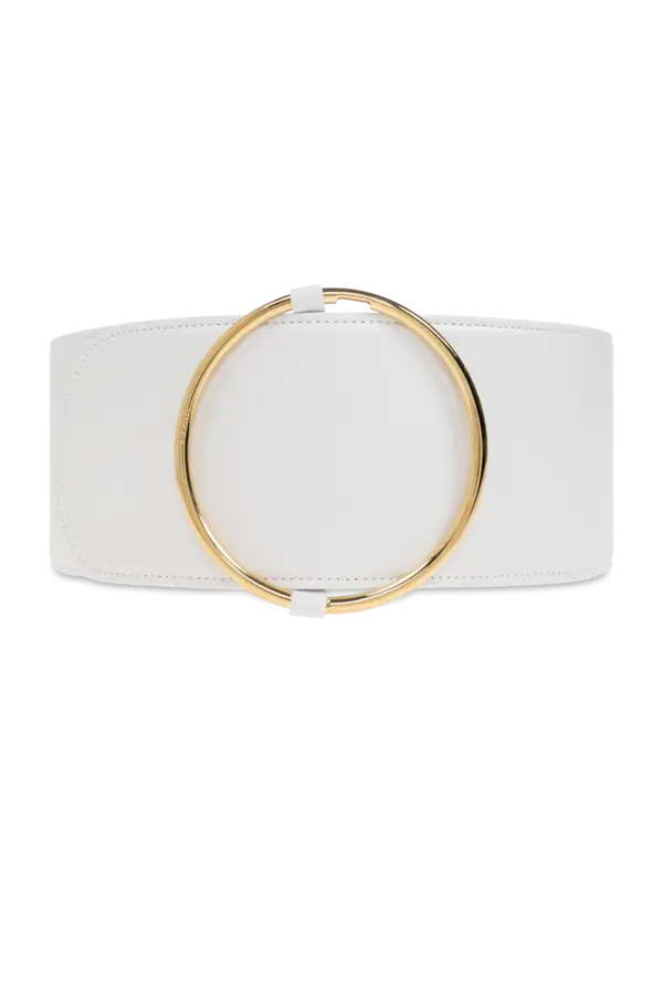 Alaïa Wide Waist Belt - White