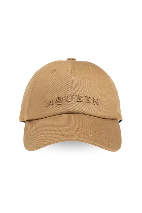 Alexander McQueen Baseball Cap - Beige