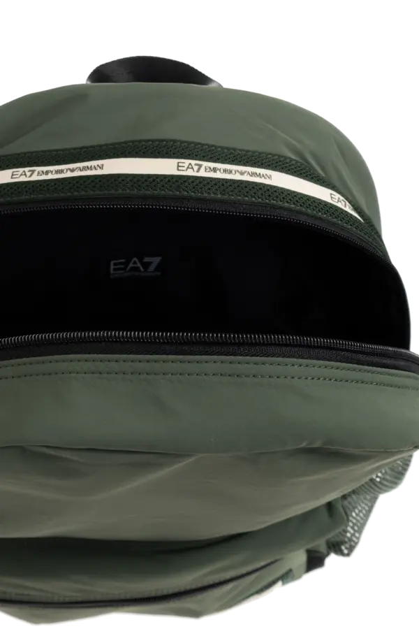 EA7 Backpack With Logo - Green