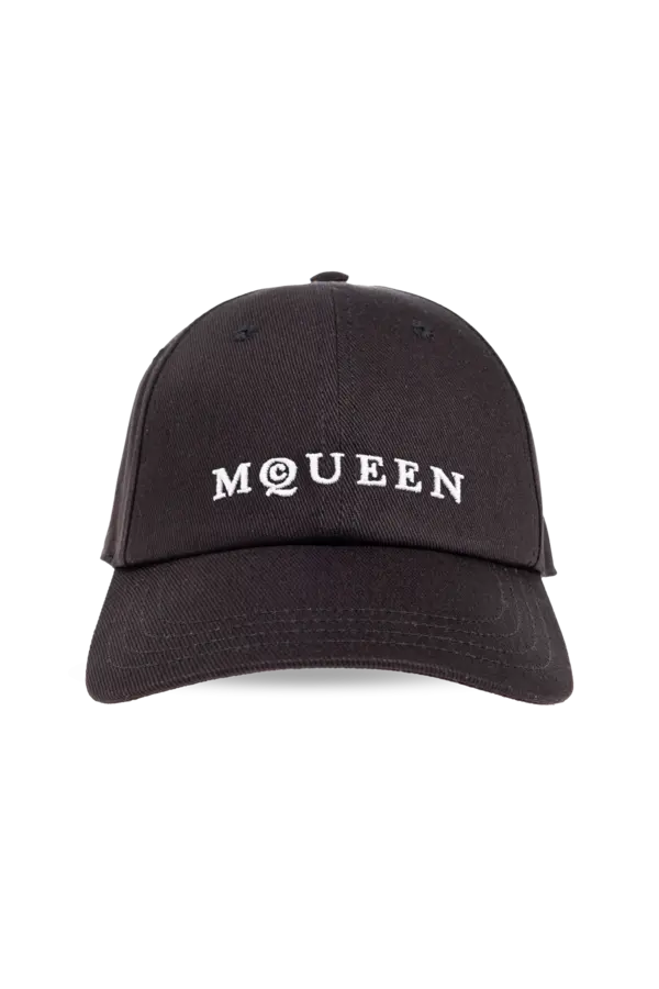 Alexander McQueen Baseball Cap - Black
