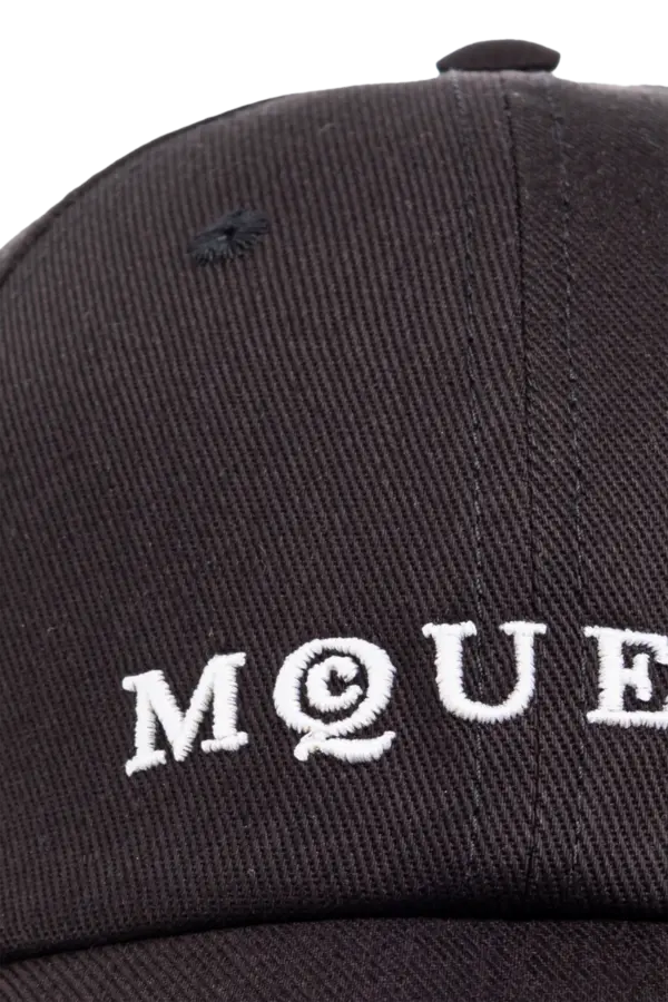 Alexander McQueen Baseball Cap - Black