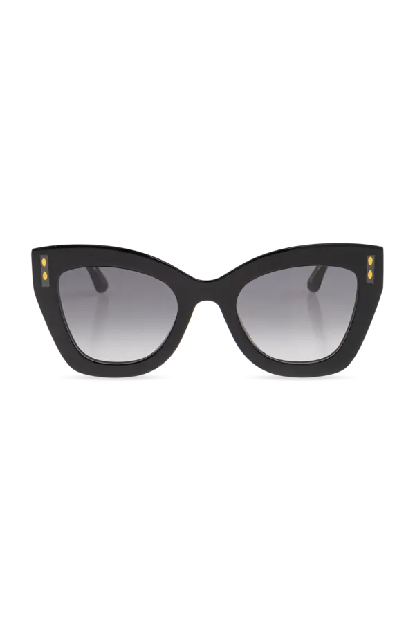 Isabel Marant Geometric Cat-eye Sunglasses - Black