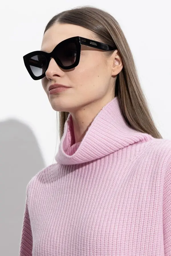 Isabel Marant Geometric Cat-eye Sunglasses