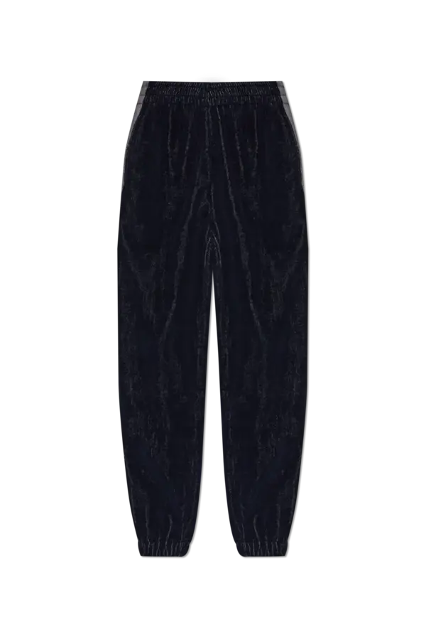 Versace Terry Cotton Trousers - Navy Blue
