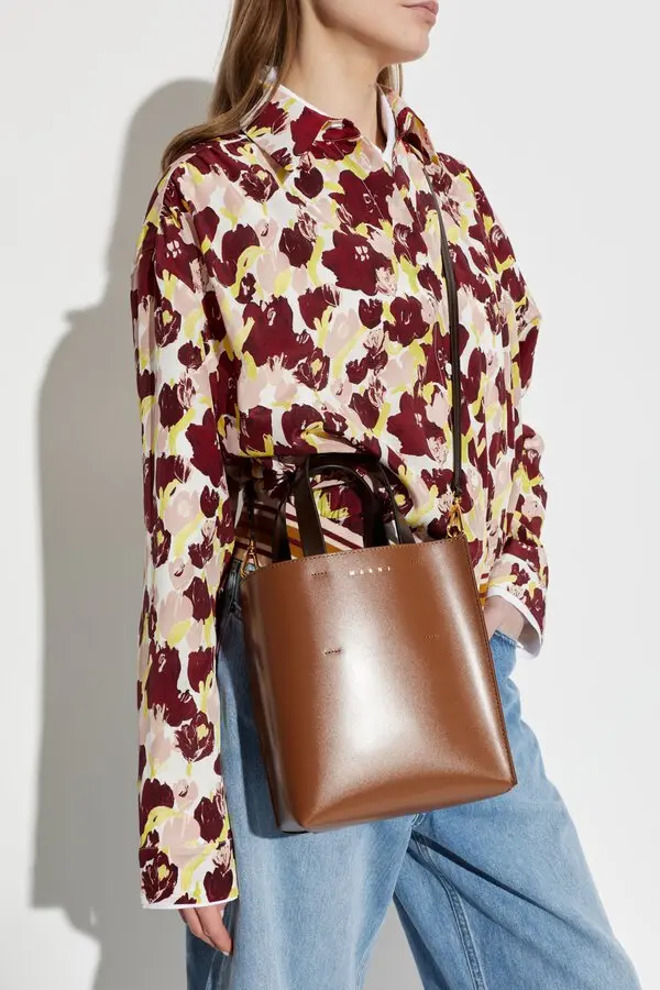 Marni Museo Mini Handbag - Brown
