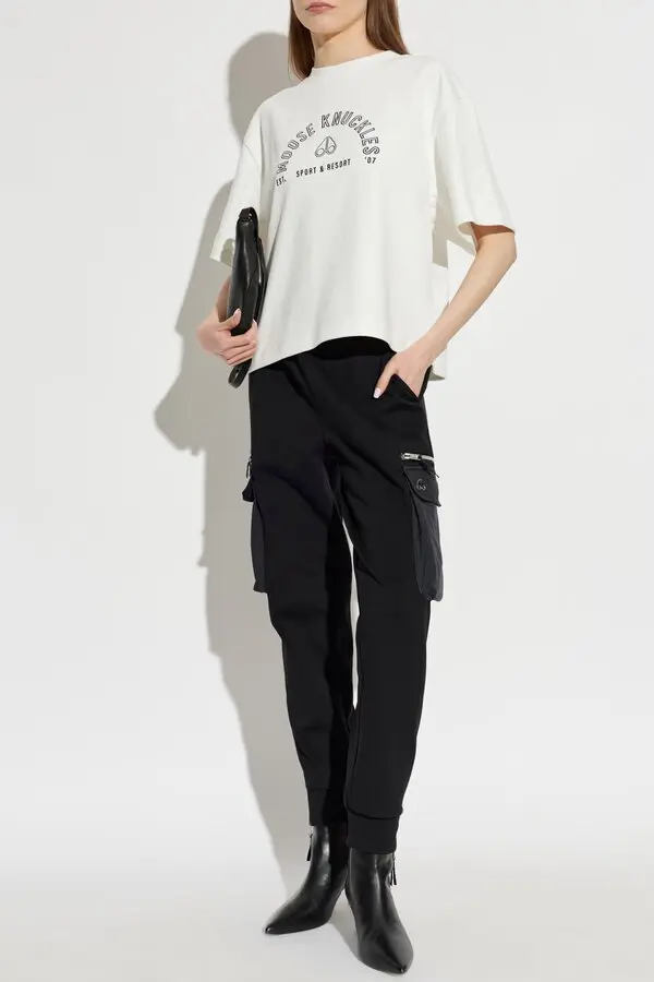 Moose Knuckles Mix Media Cargo Trousers