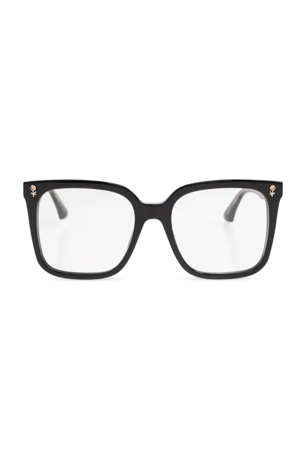 Etro Rectangle Eyeglasses - Black