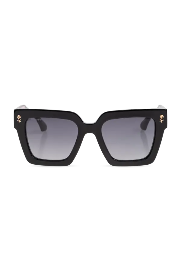 Etro Color Stripes Sunglasses - Black