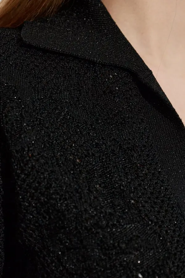 Amiri Mini Dress With Lurex Thread