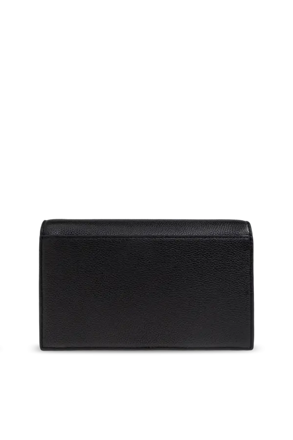 Tory Burch Wallet On "pebble" Chain - Black