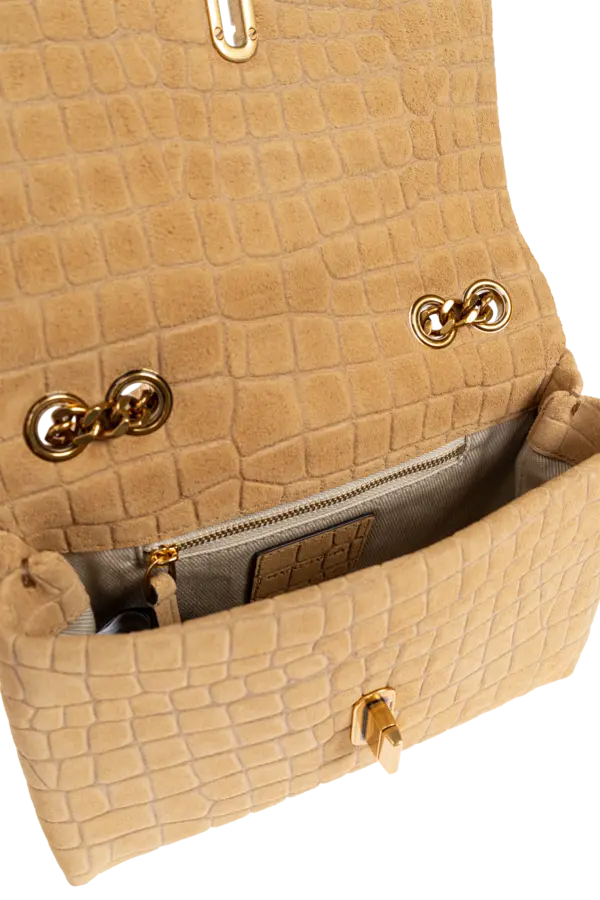 Marc Jacobs Croc Slim Dual Shoulder Bag