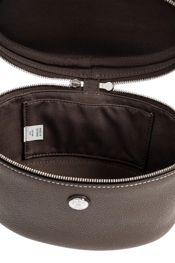 Tory Burch Pebbled Leather Cosmetic Bag