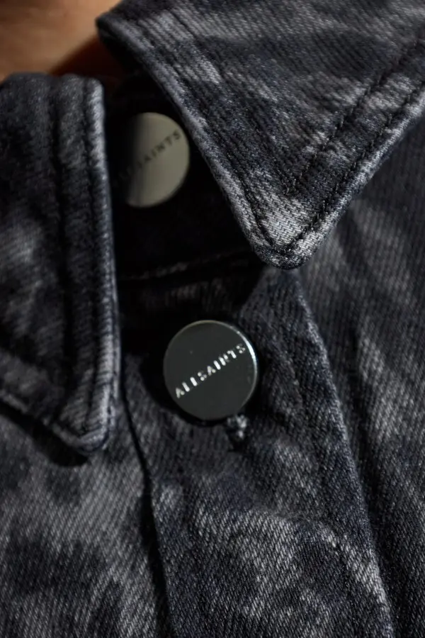ALLSAINTS Nicky Denim Jacket - Black