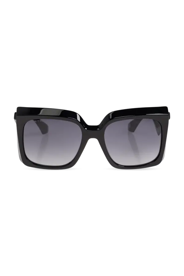 Etro Tailoring Square Frame Sunglasses - Black