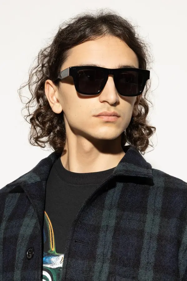 Paul Smith Harberton Rectangular Sunglasses - Black
