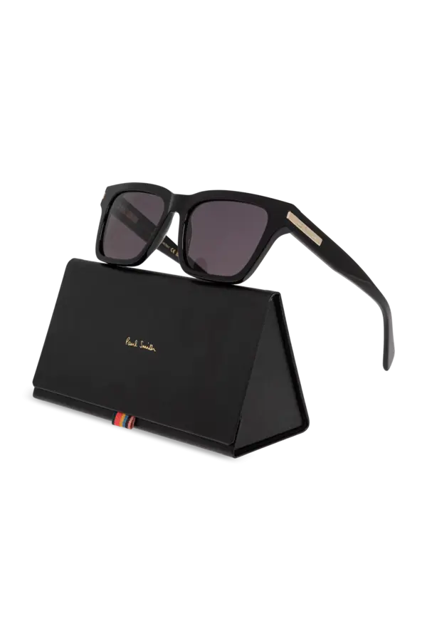 Paul Smith Harberton Rectangular Sunglasses - Black