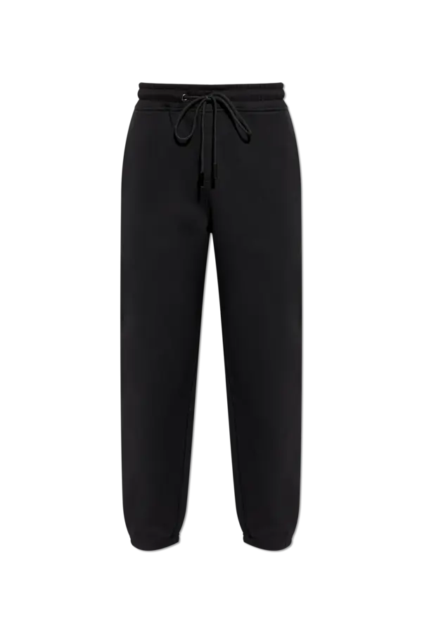 Iceberg Sweatpants With Cuffed Legs - Black