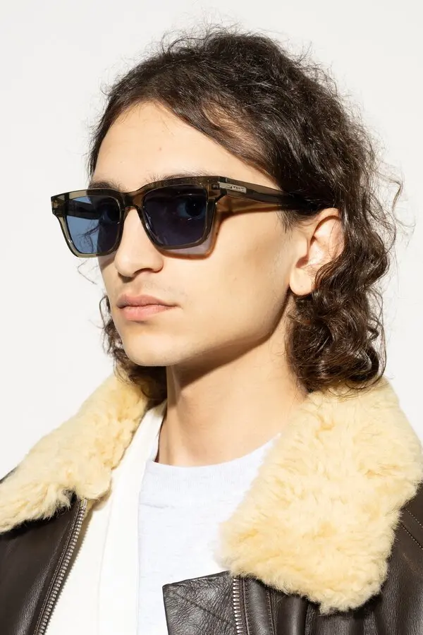 Paul Smith Harberton Rectangle Sunglasses - Green