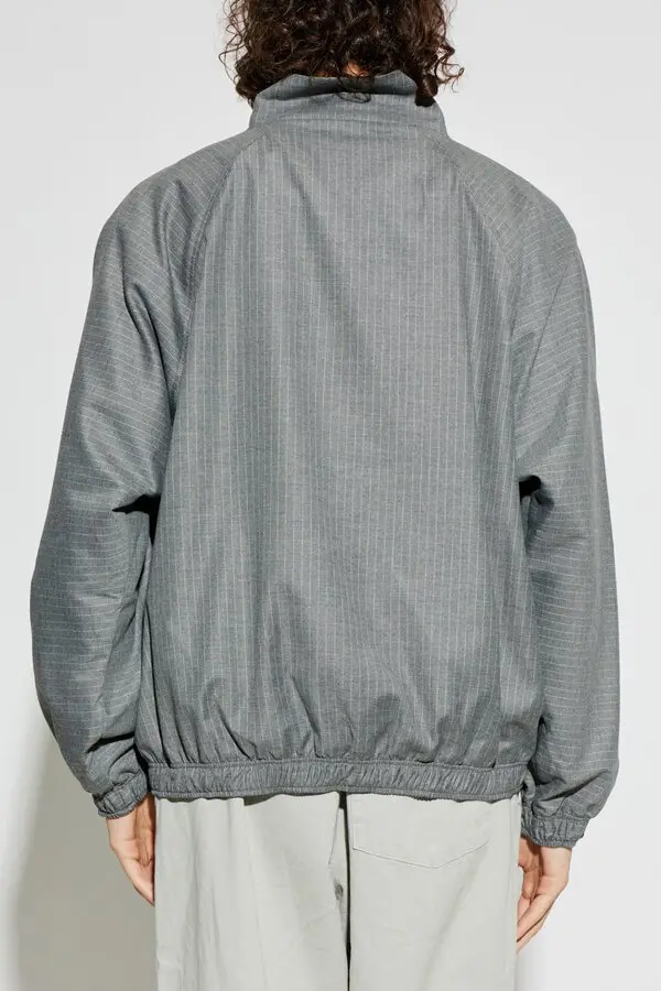 American Vintage Pinstripe Bomber Jacket