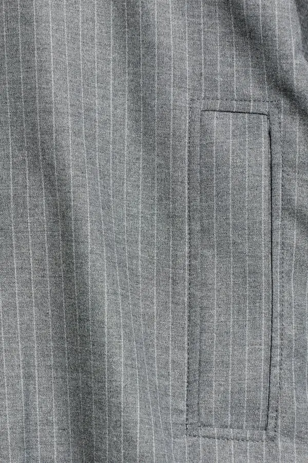 American Vintage Pinstripe Bomber Jacket