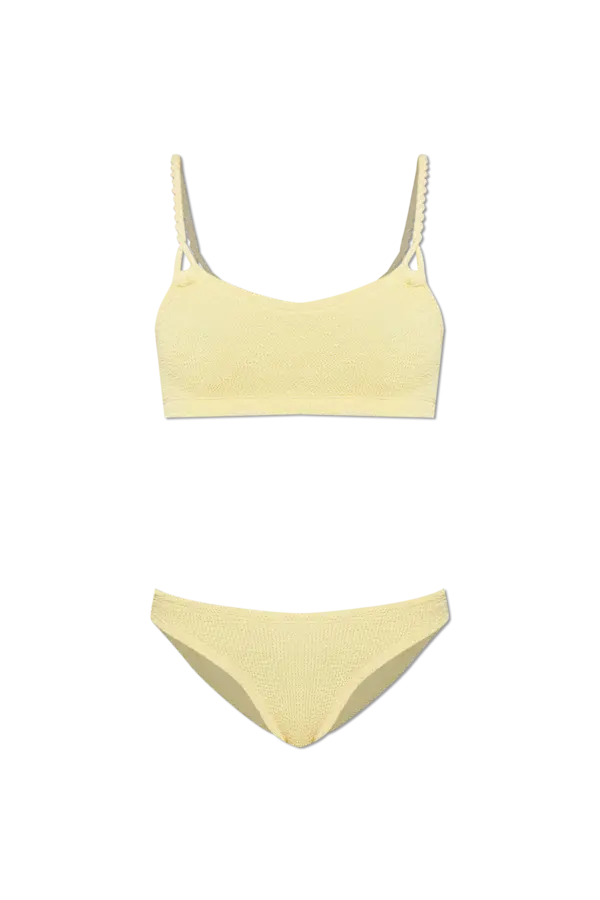 Hunza G Phoebe Two-piece Swimsuit - Yellow