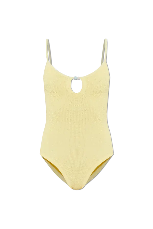 Hunza G Mia One-piece Swimsuit - Yellow
