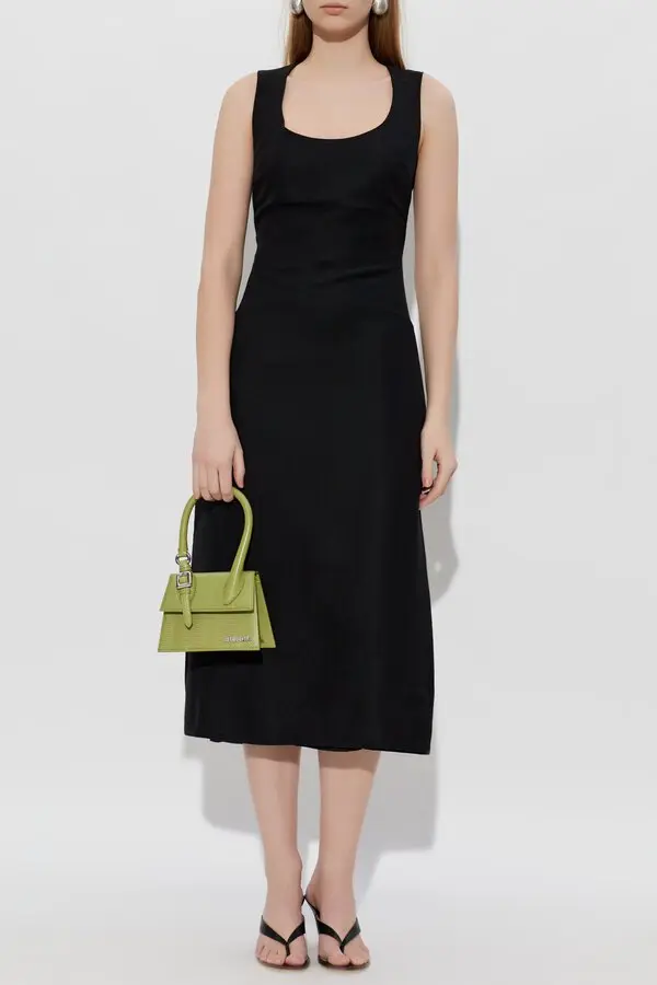 Jacquemus Tablier’ Midi Dress - Black