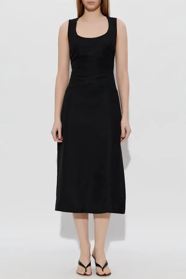 Jacquemus Tablier’ Midi Dress - Black