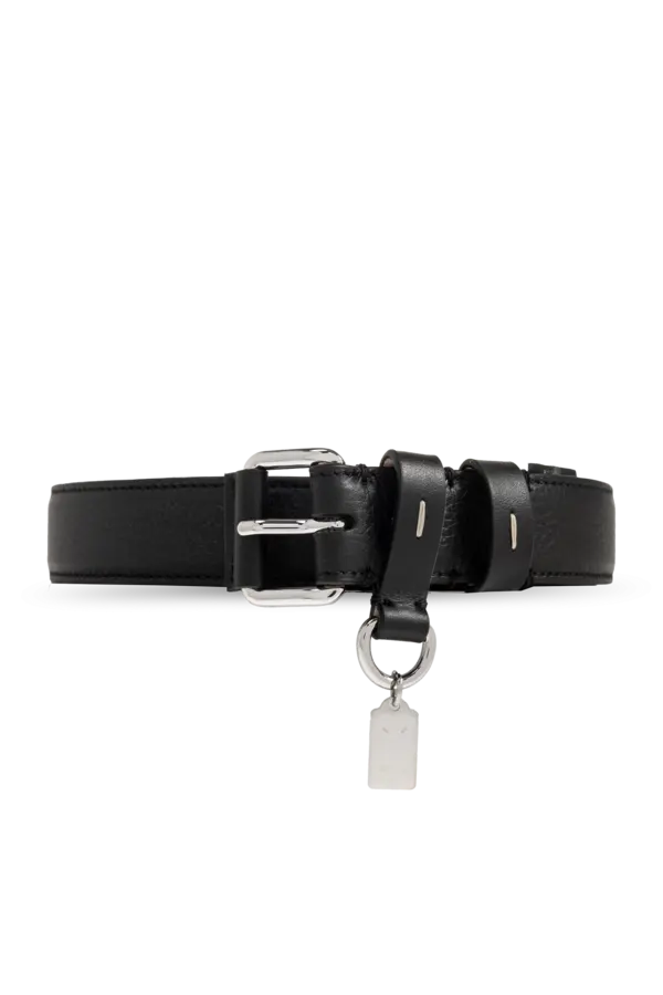MAISON MARGIELA Leather Belt - Black