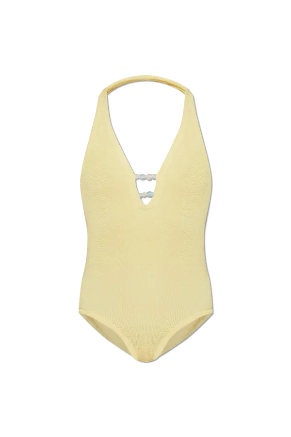 Hunza G Adriana One-piece Swimsuit - Yellow