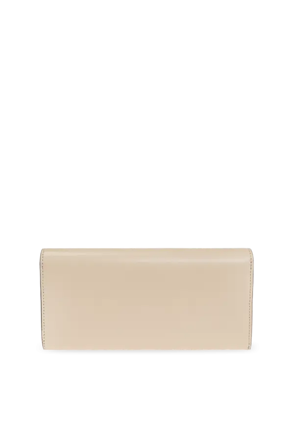 TOTEME Leather Wallet - Cream