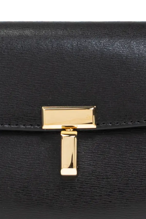 TOTEME Leather Wallet - Black