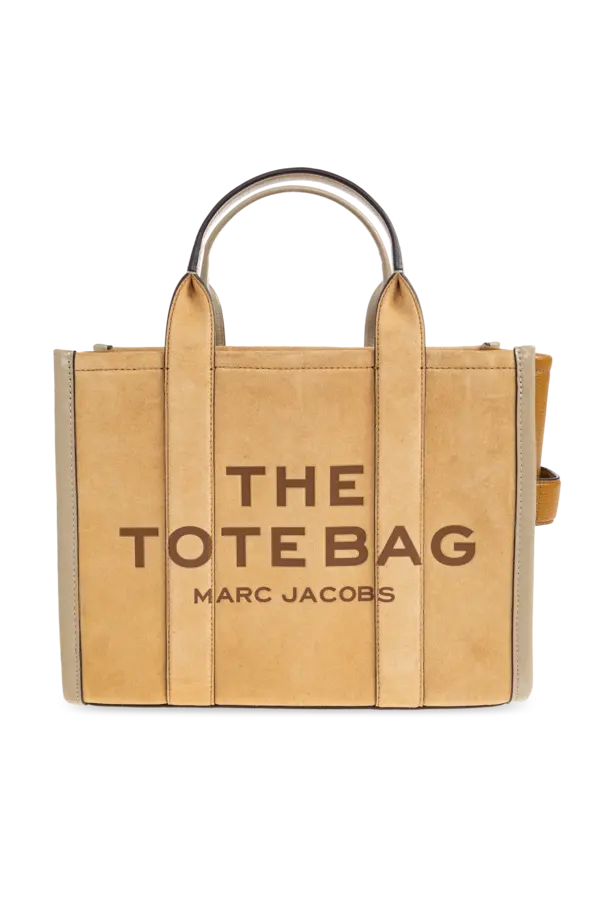 Marc Jacobs Suede Handheld Bag - Brown